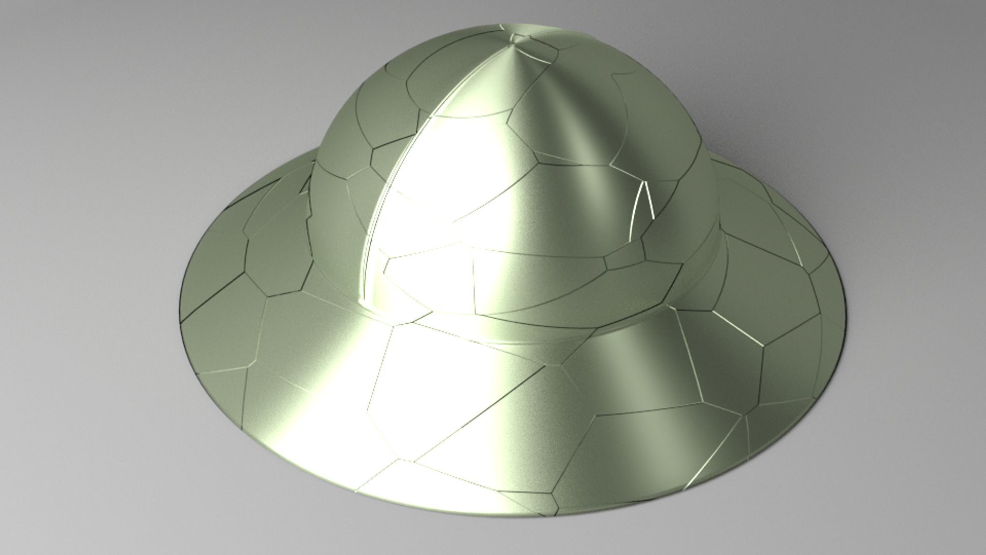 Kettle hat helmet 3D model - TurboSquid 1594638