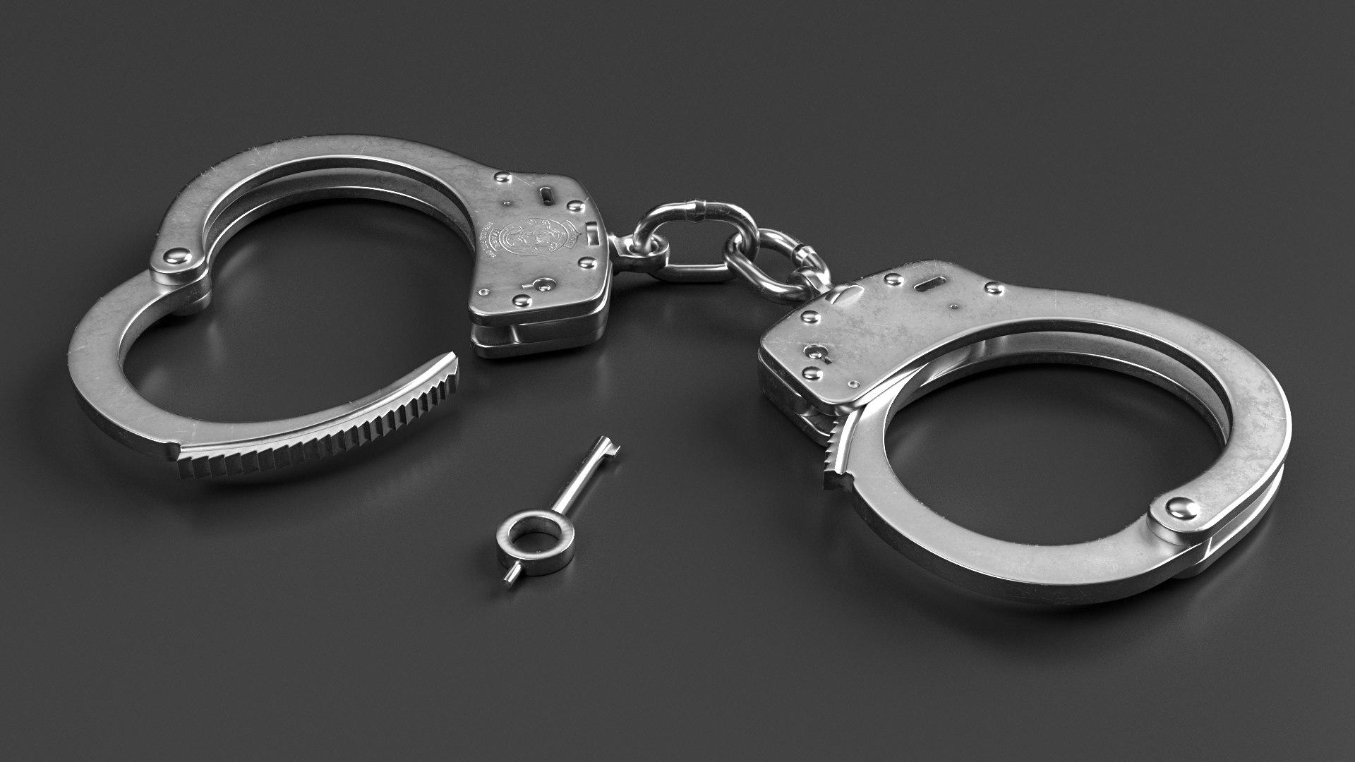 Handcuffs 3D Model - TurboSquid 2149216