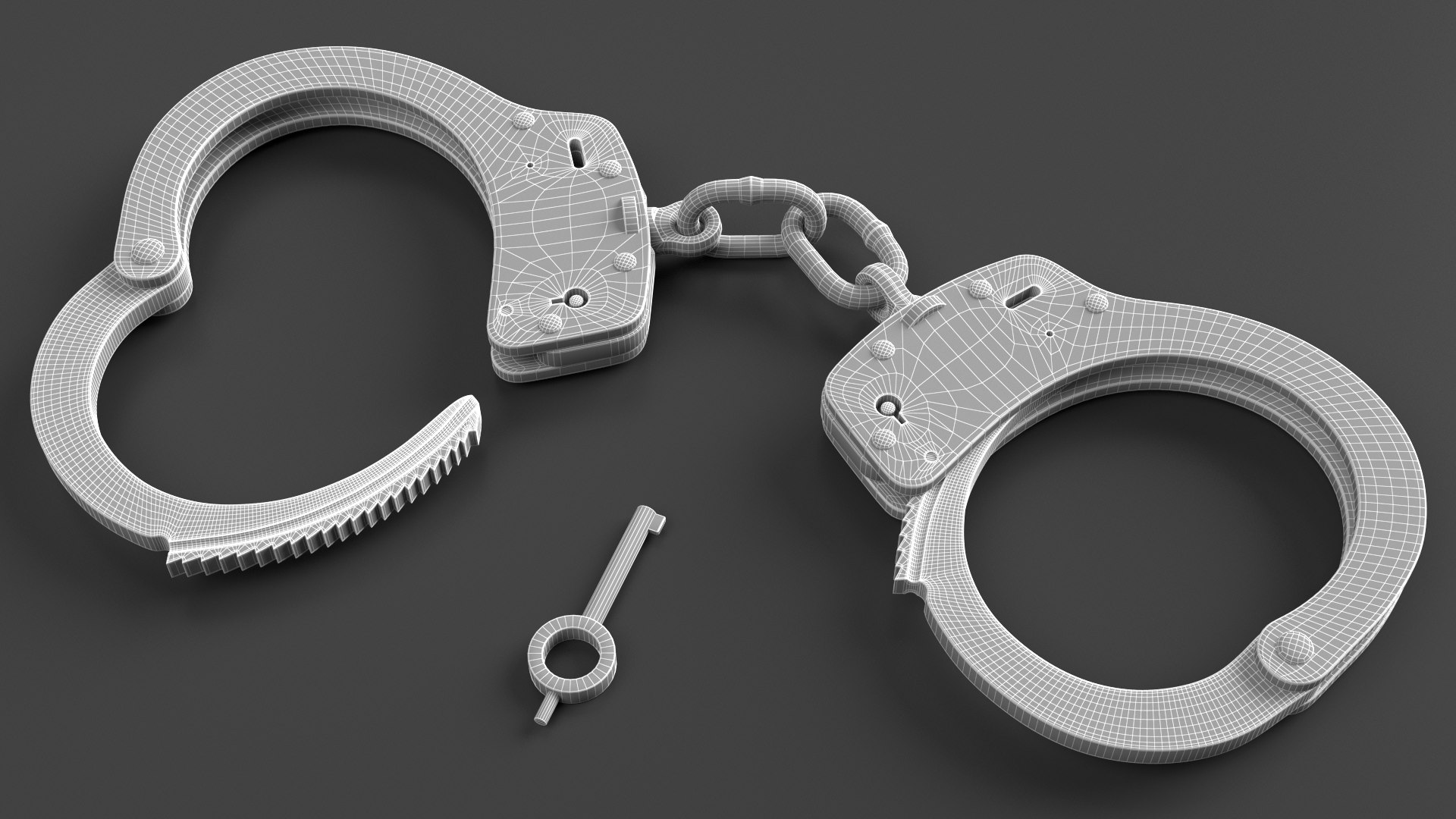 Handcuffs 3D Model - TurboSquid 2149216
