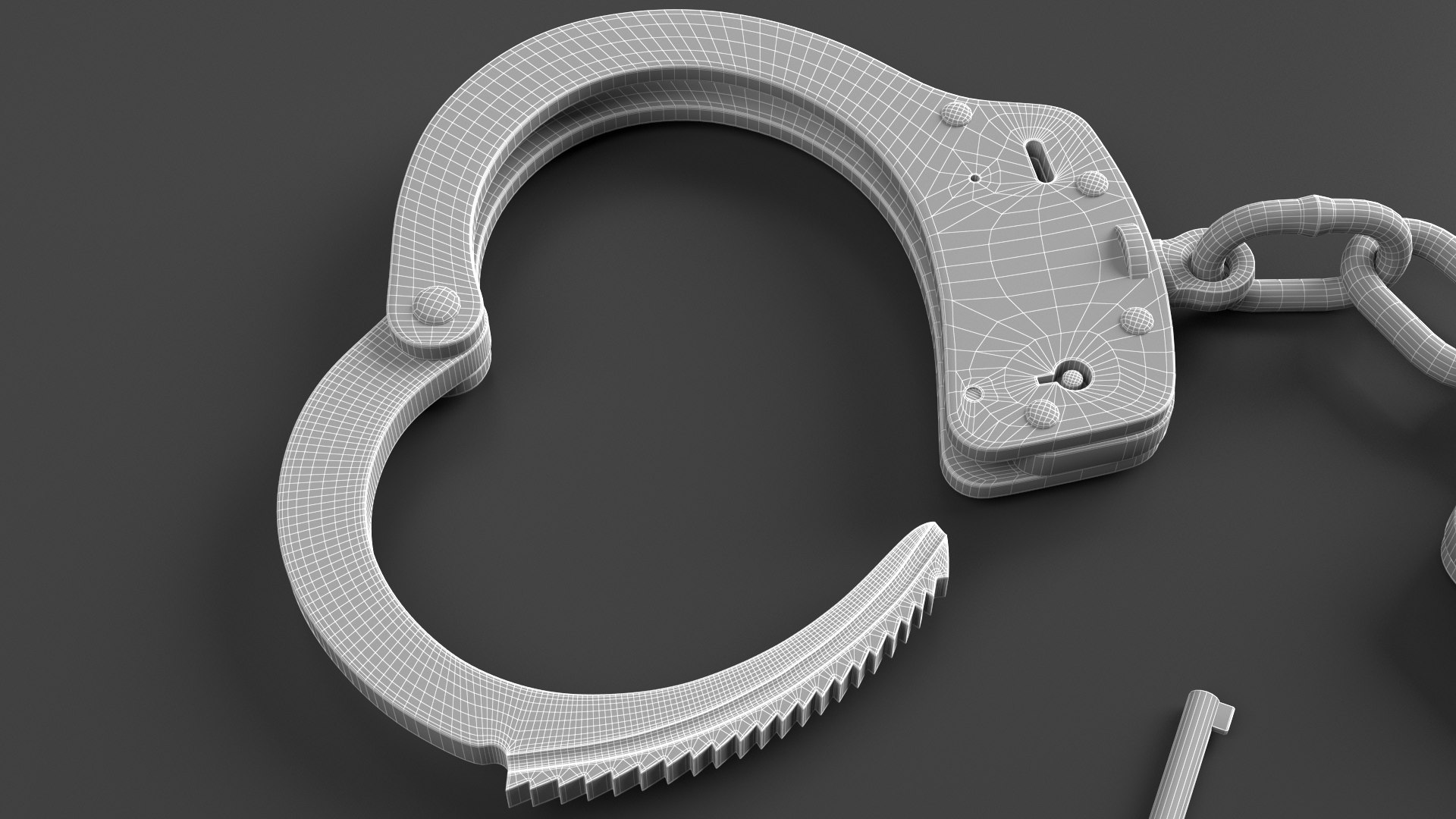 Handcuffs 3D Model - TurboSquid 2149216
