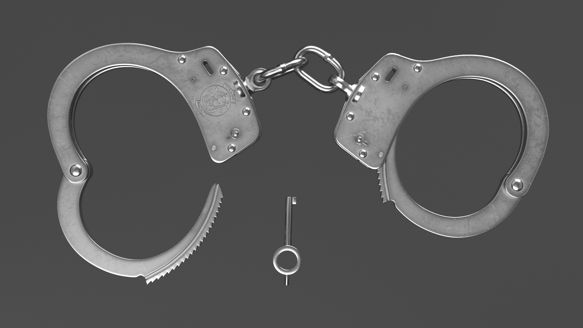 Handcuffs 3D Model - TurboSquid 2149216