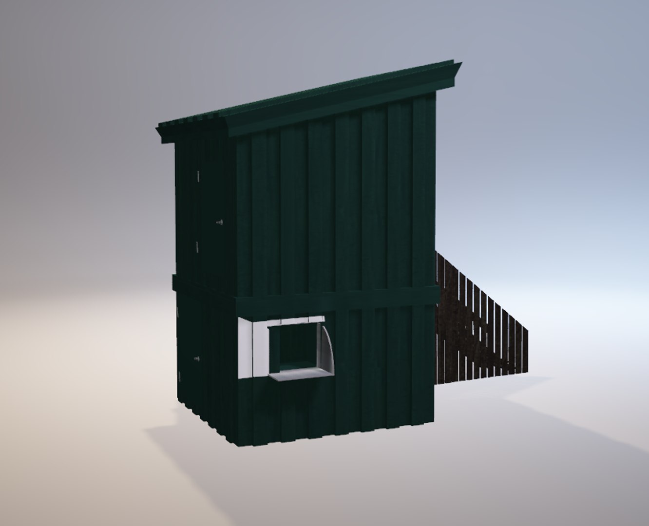 3D Skeet House Games Model - TurboSquid 1159723
