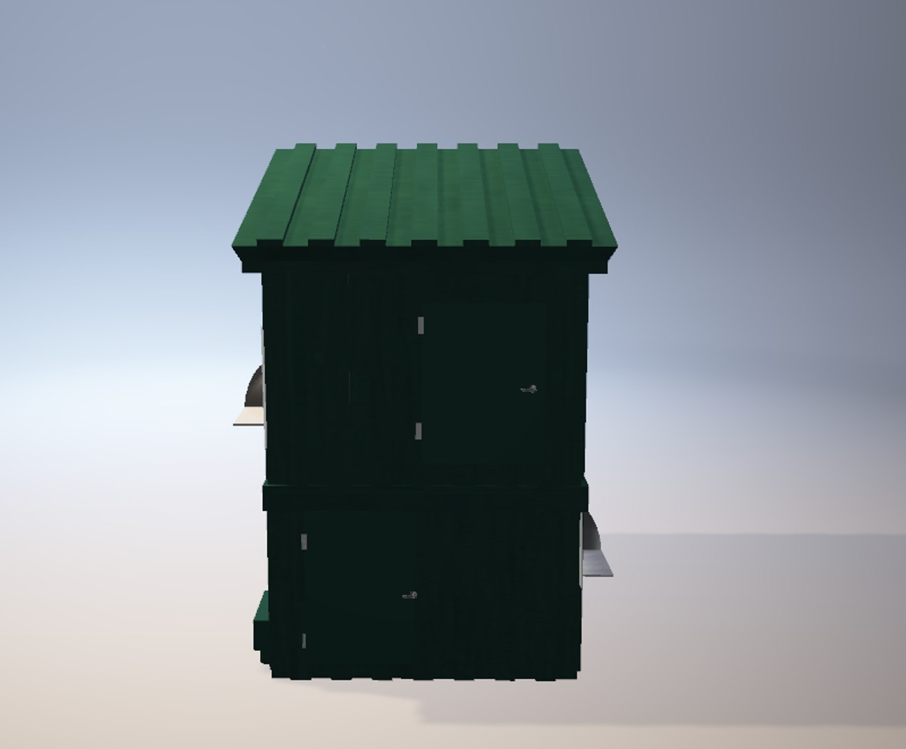 3D Skeet House Games Model - TurboSquid 1159723