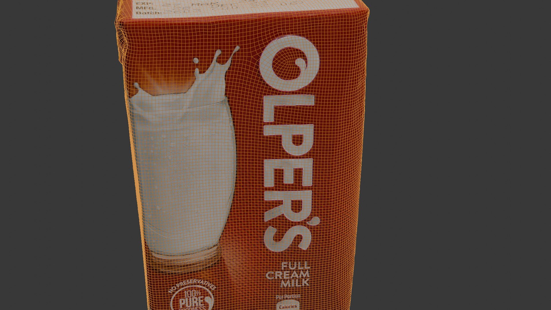3D Carton Milk Pack Scan - TurboSquid 2398037