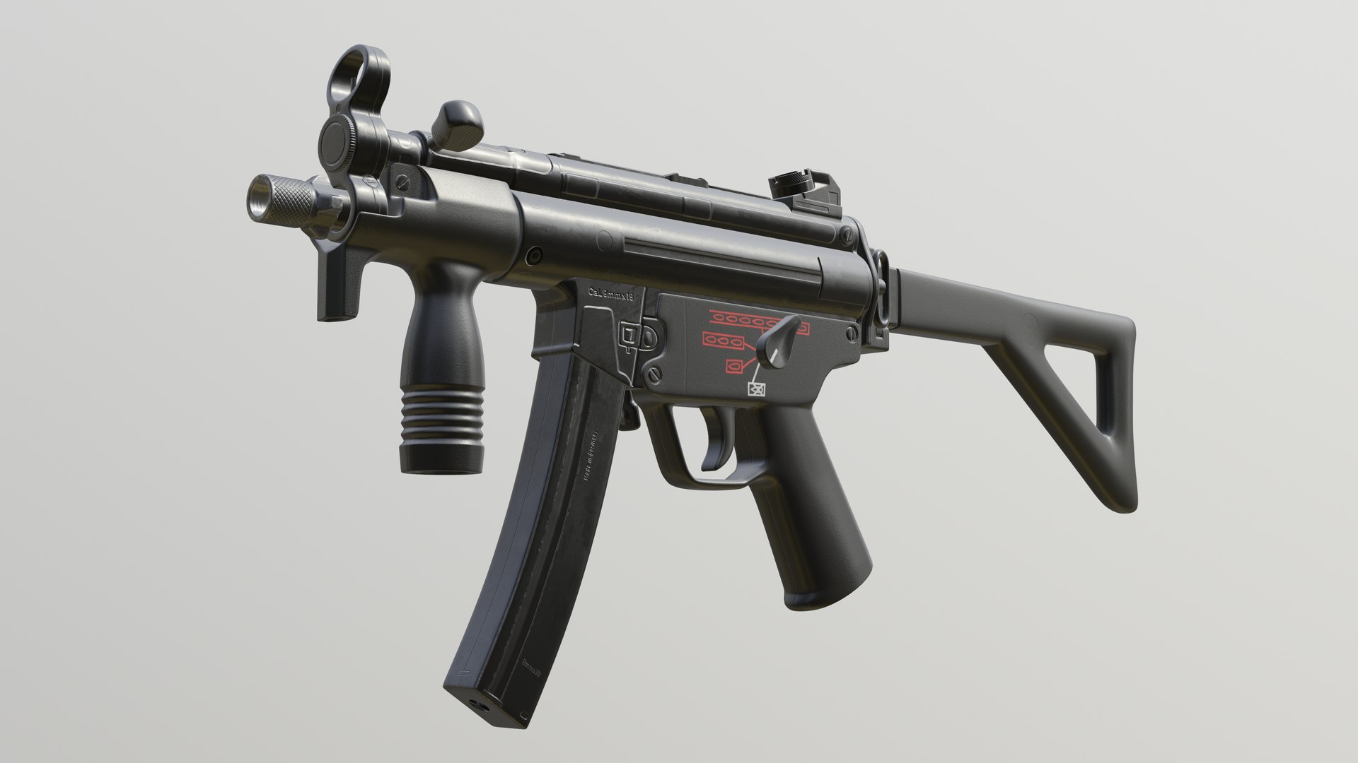3D Heckler Koch Mp5 Guns Model - TurboSquid 1616449