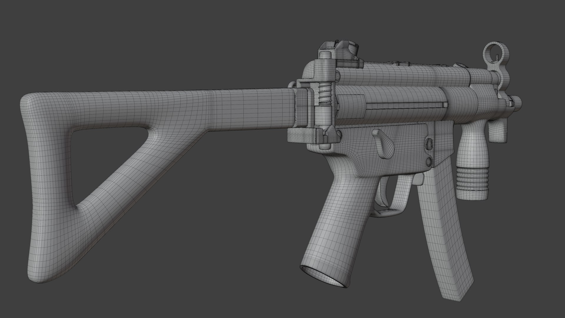 3D Heckler Koch Mp5 Guns Model - TurboSquid 1616449