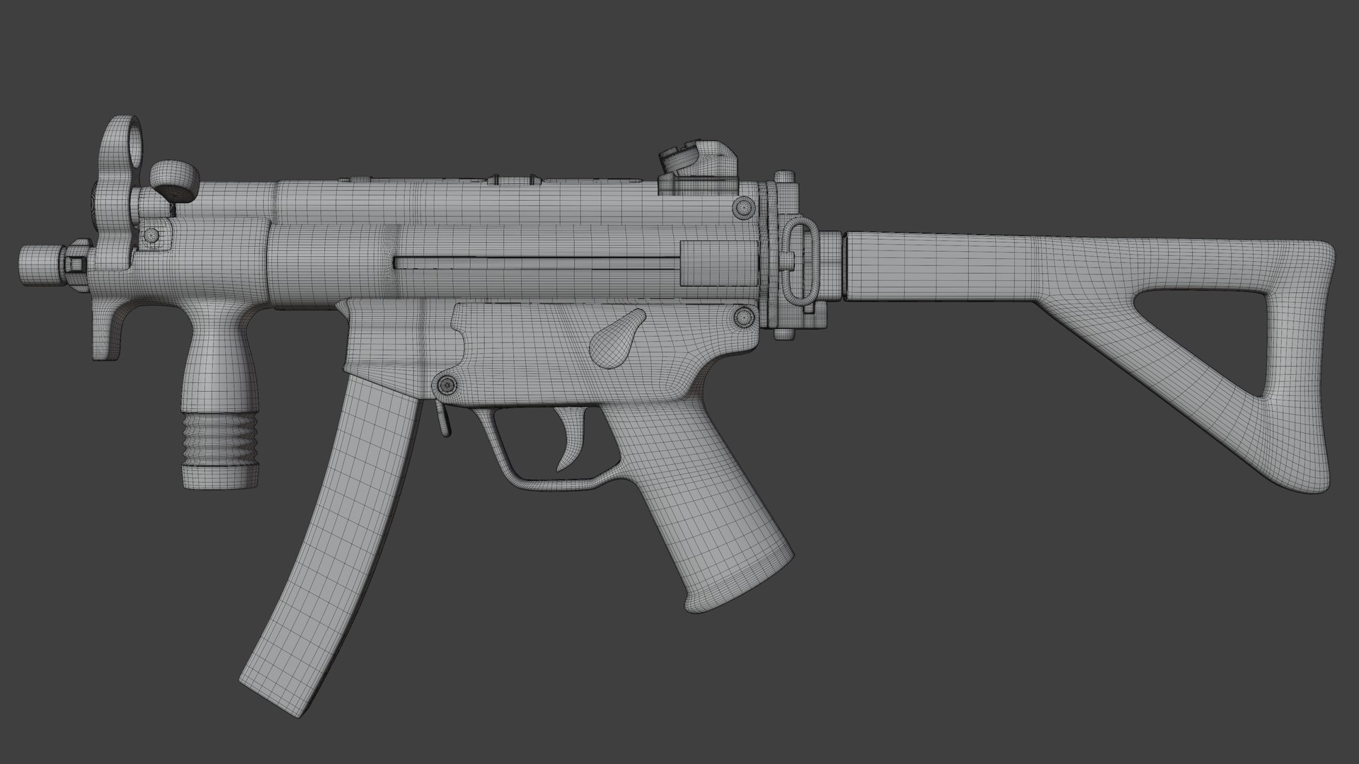 3D Heckler Koch Mp5 Guns Model - TurboSquid 1616449