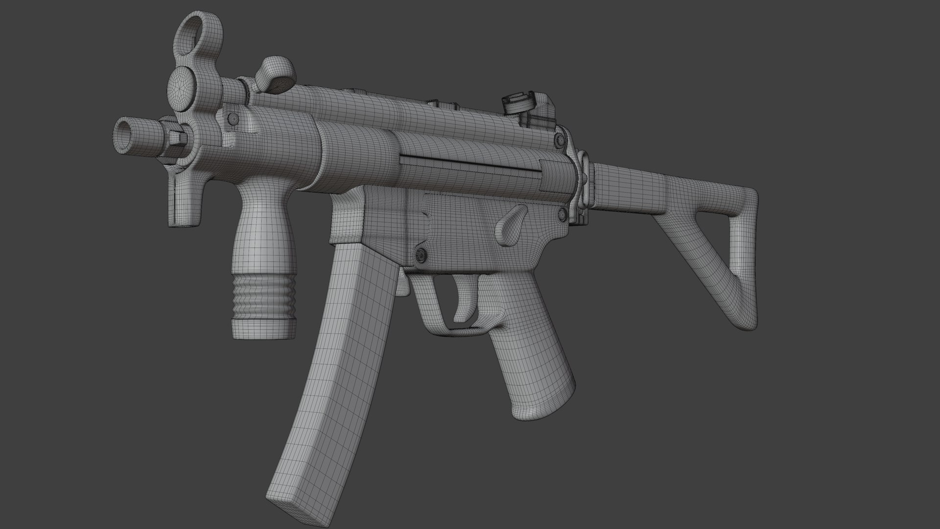3D Heckler Koch Mp5 Guns Model - TurboSquid 1616449