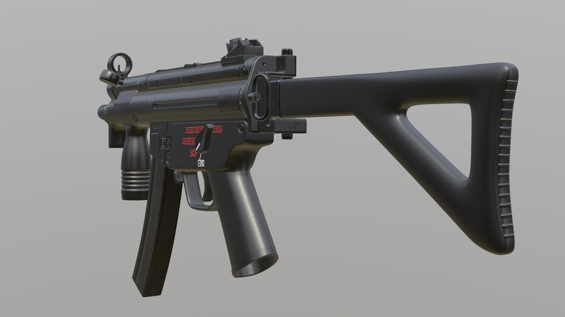3D Heckler Koch Mp5 Guns Model - TurboSquid 1616449