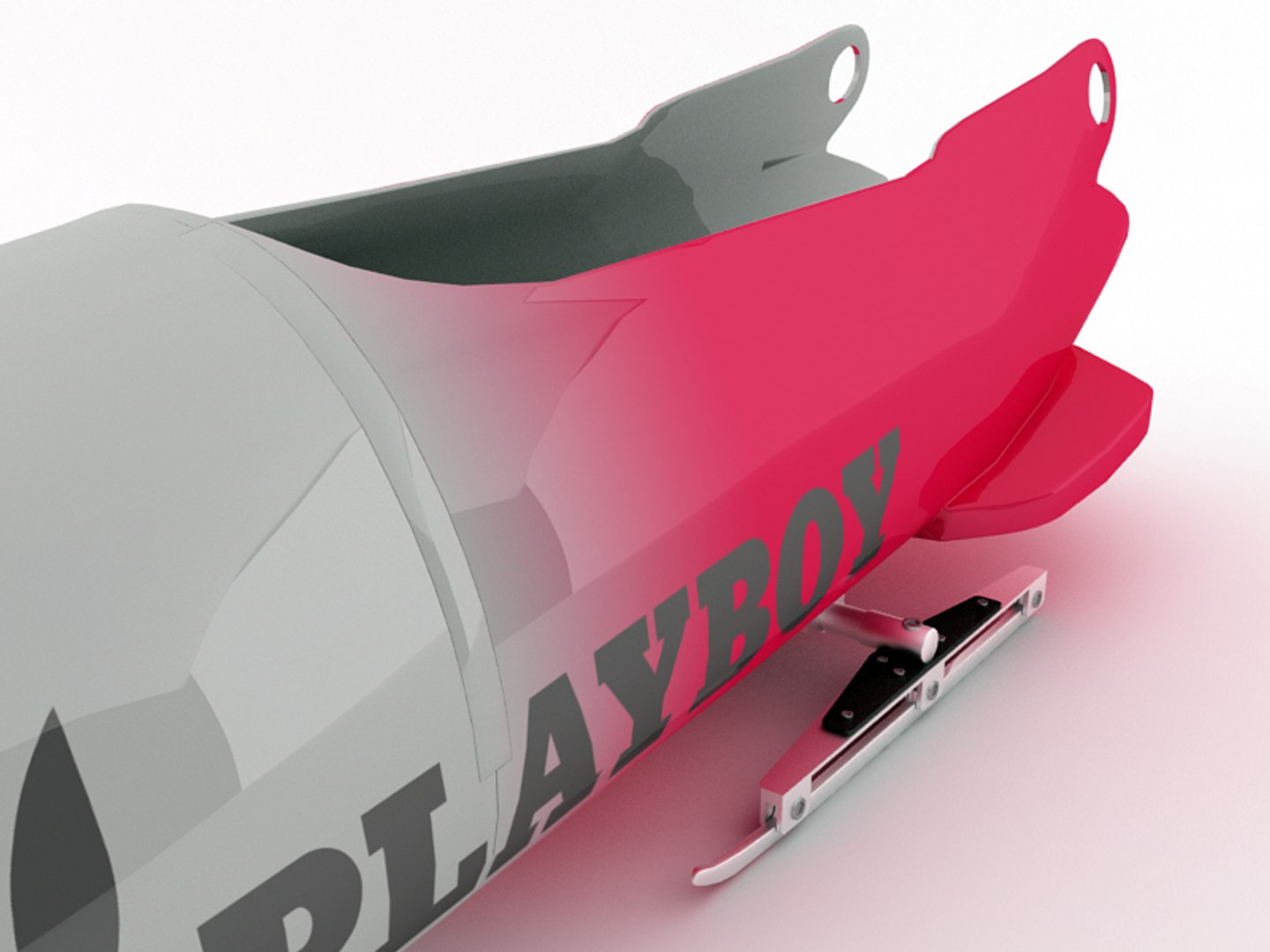 3dsmax Bobsleigh Sled - Ukraine