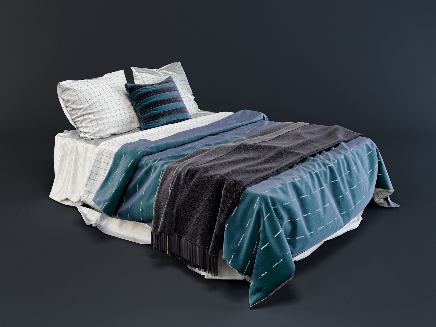 3d Model Linen Beds