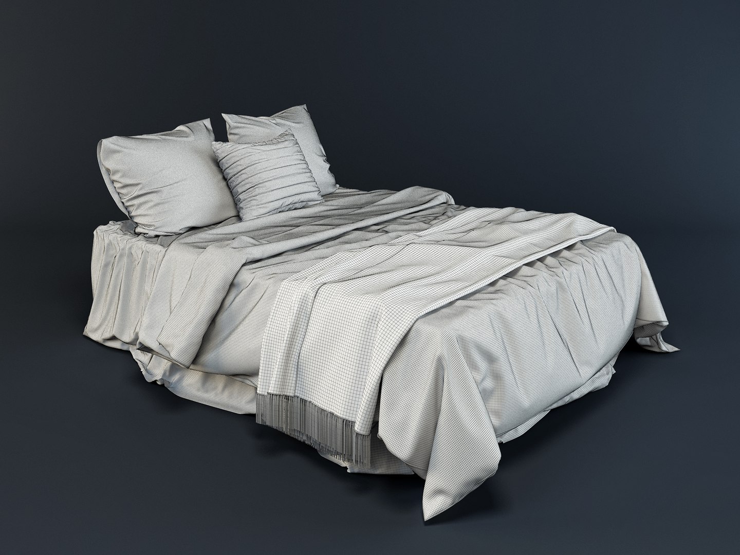 3d Model Linen Beds