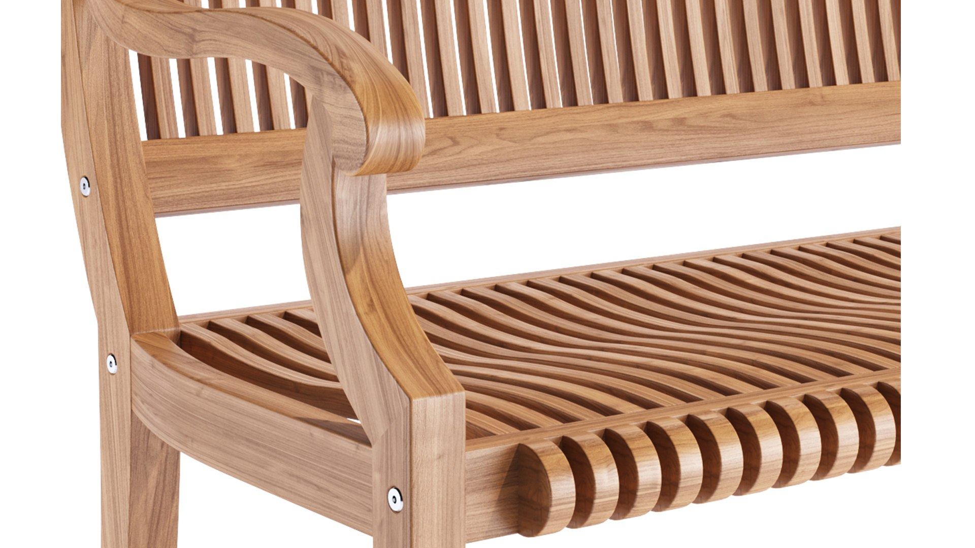 Palm Bench 3D Model - TurboSquid 2336596