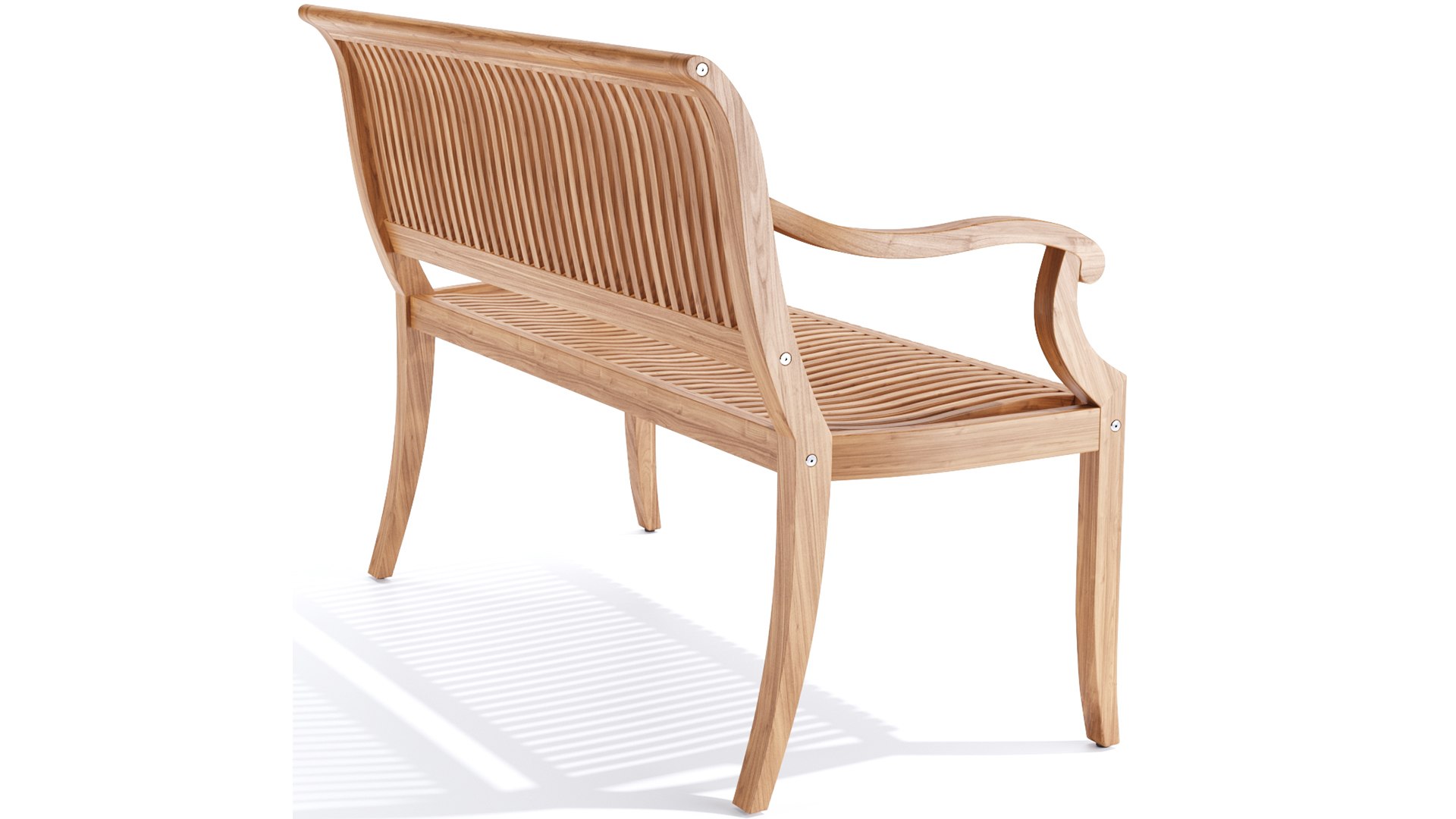 Palm Bench 3D Model - TurboSquid 2336596