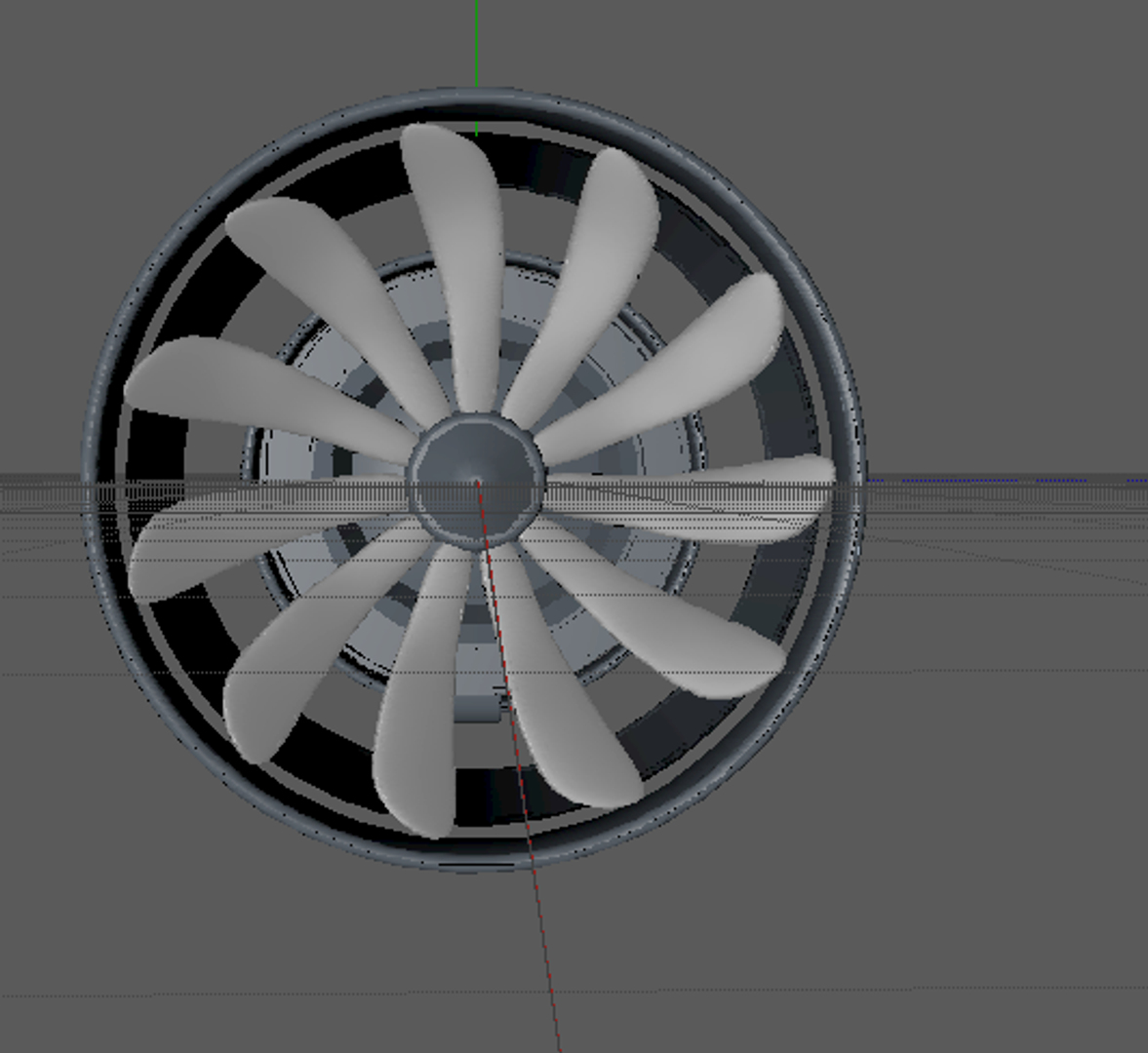 vent fan c4d