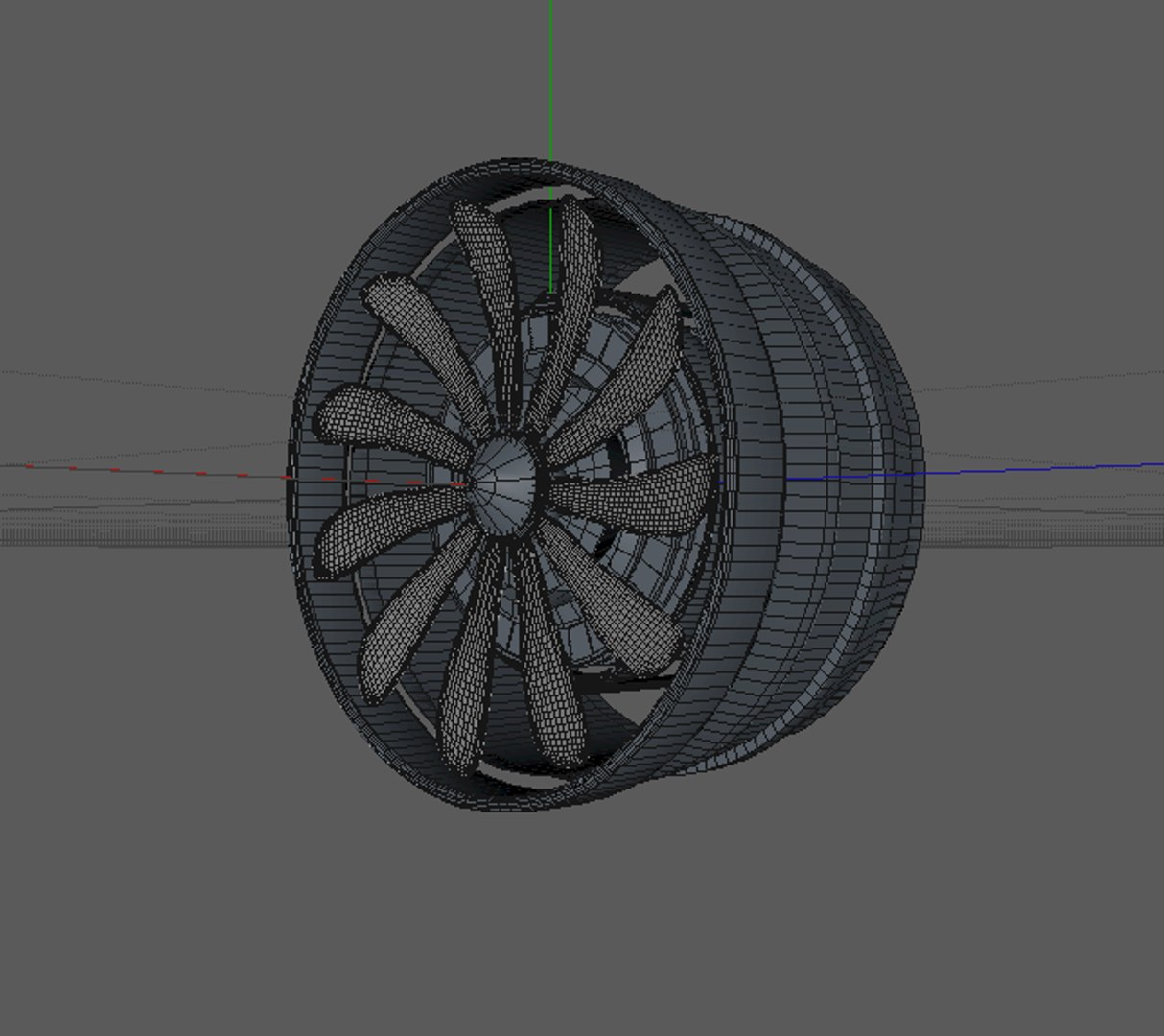 Vent Fan C4d