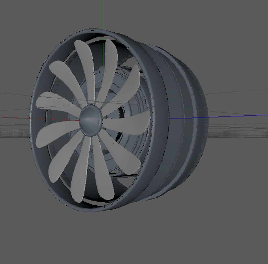 Vent Fan C4d