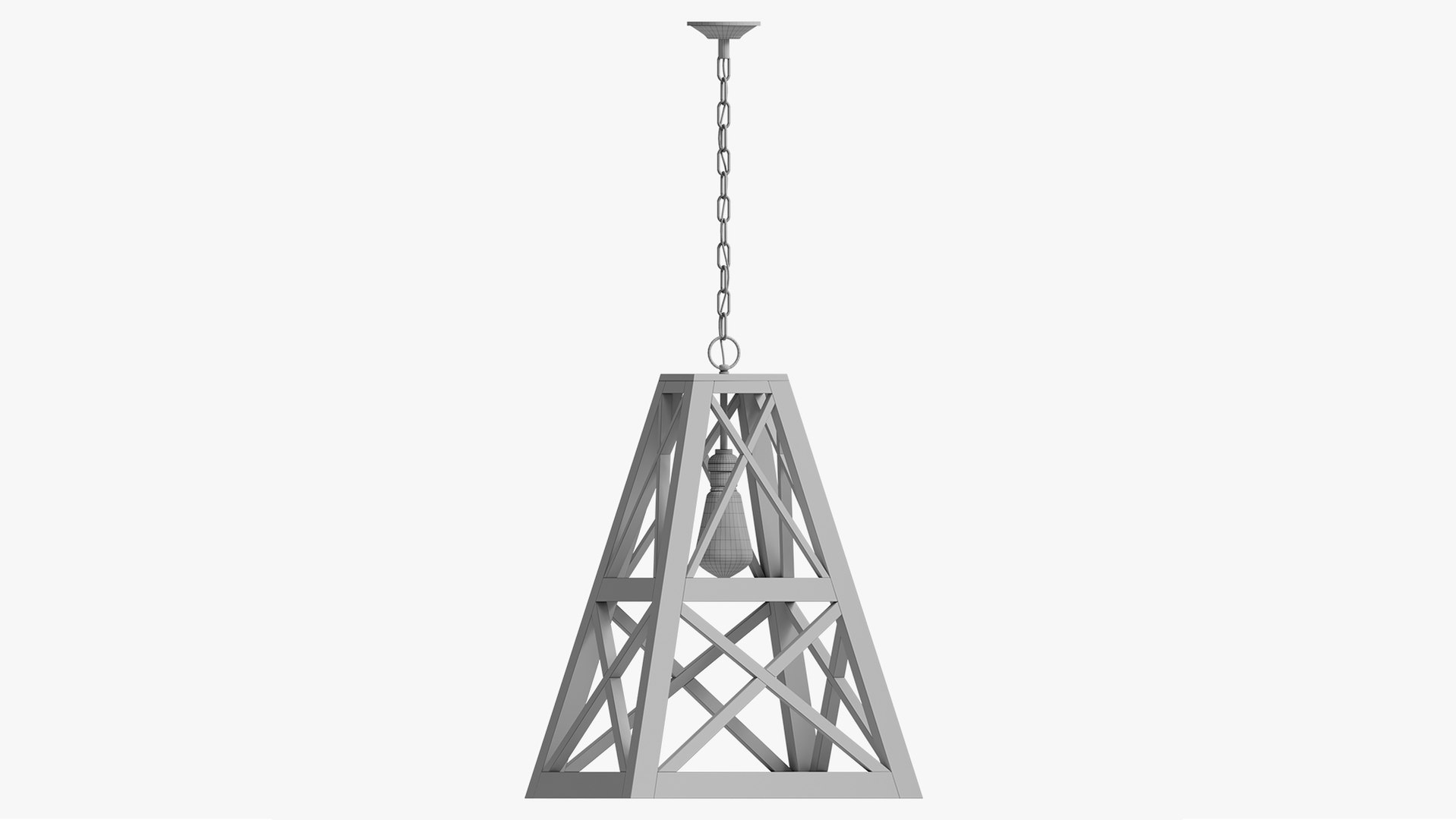 Derby Wood Pendant 3D - TurboSquid 1989845