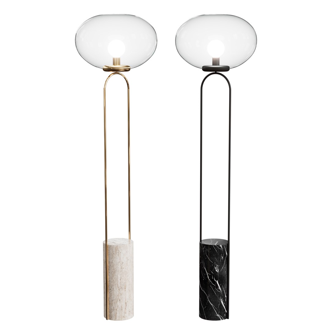 CB2 - POLO FLOOR LAMP model - TurboSquid 2165789