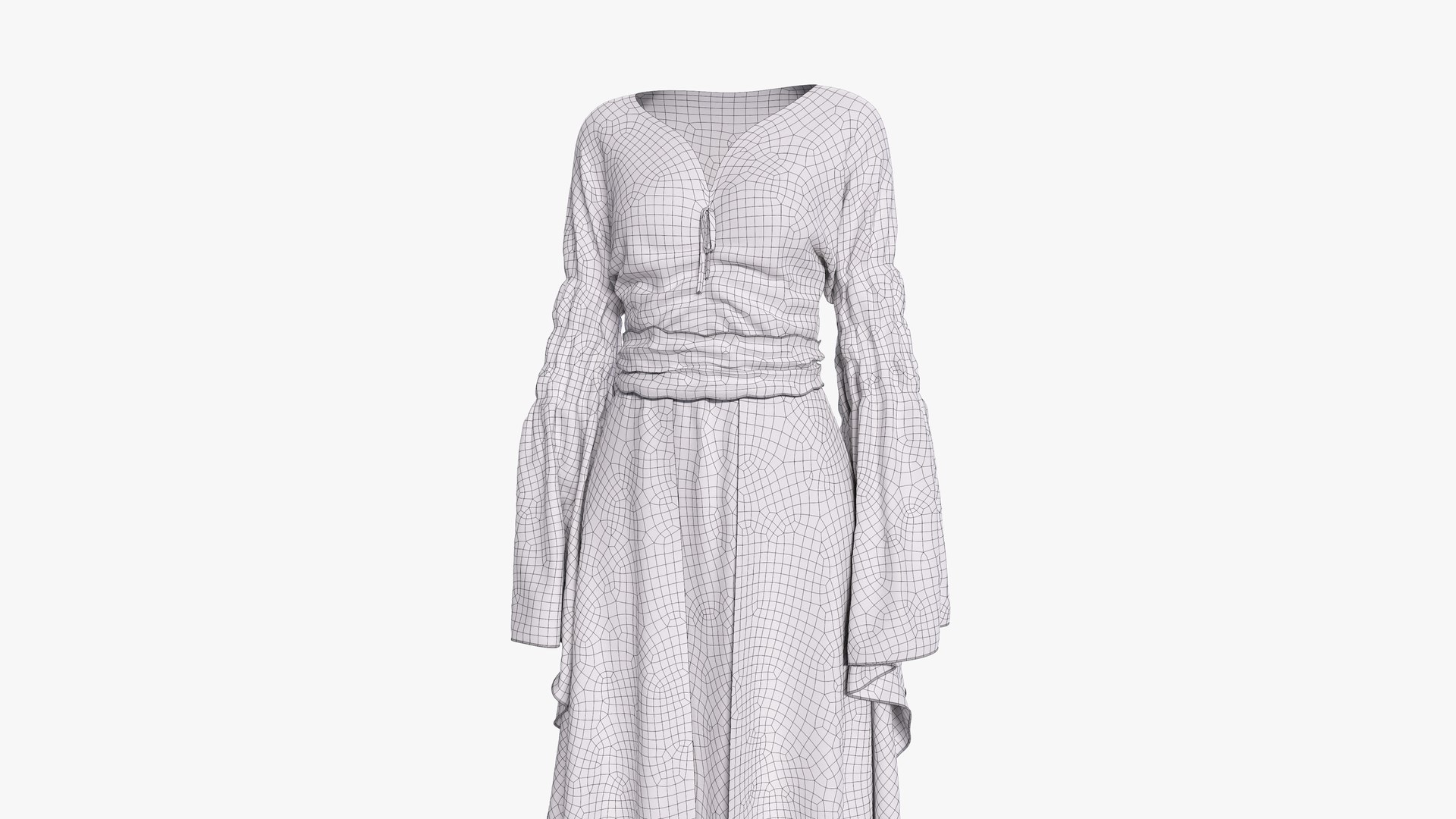 Dress Stylized Ancient Model - TurboSquid 1993347