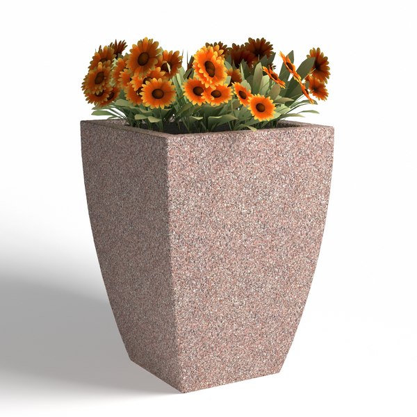 modelo 3d Flowerpot B8 - TurboSquid 1938031