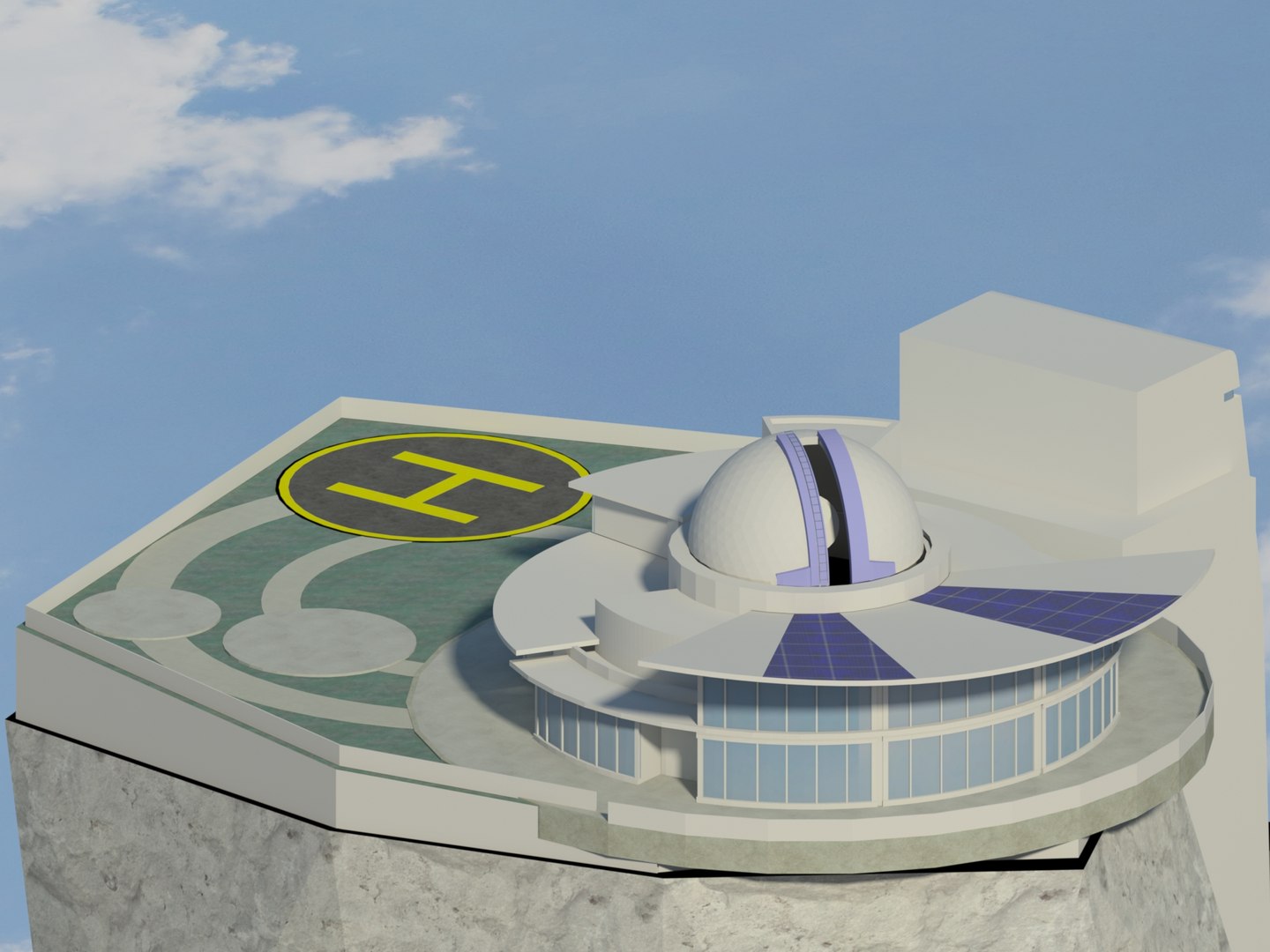 3d Observatory Model