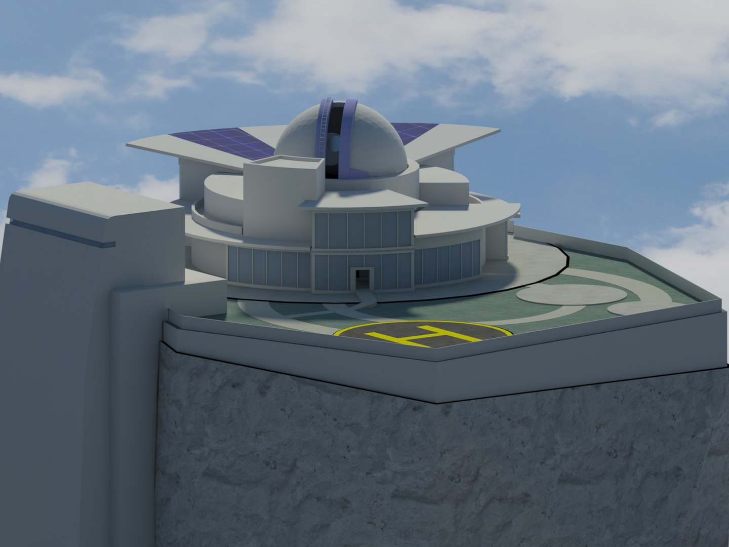 3d Observatory Model