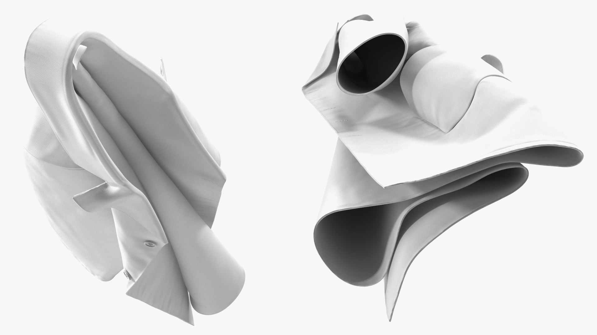 3D model Hanging Lab Coat - TurboSquid 1988291