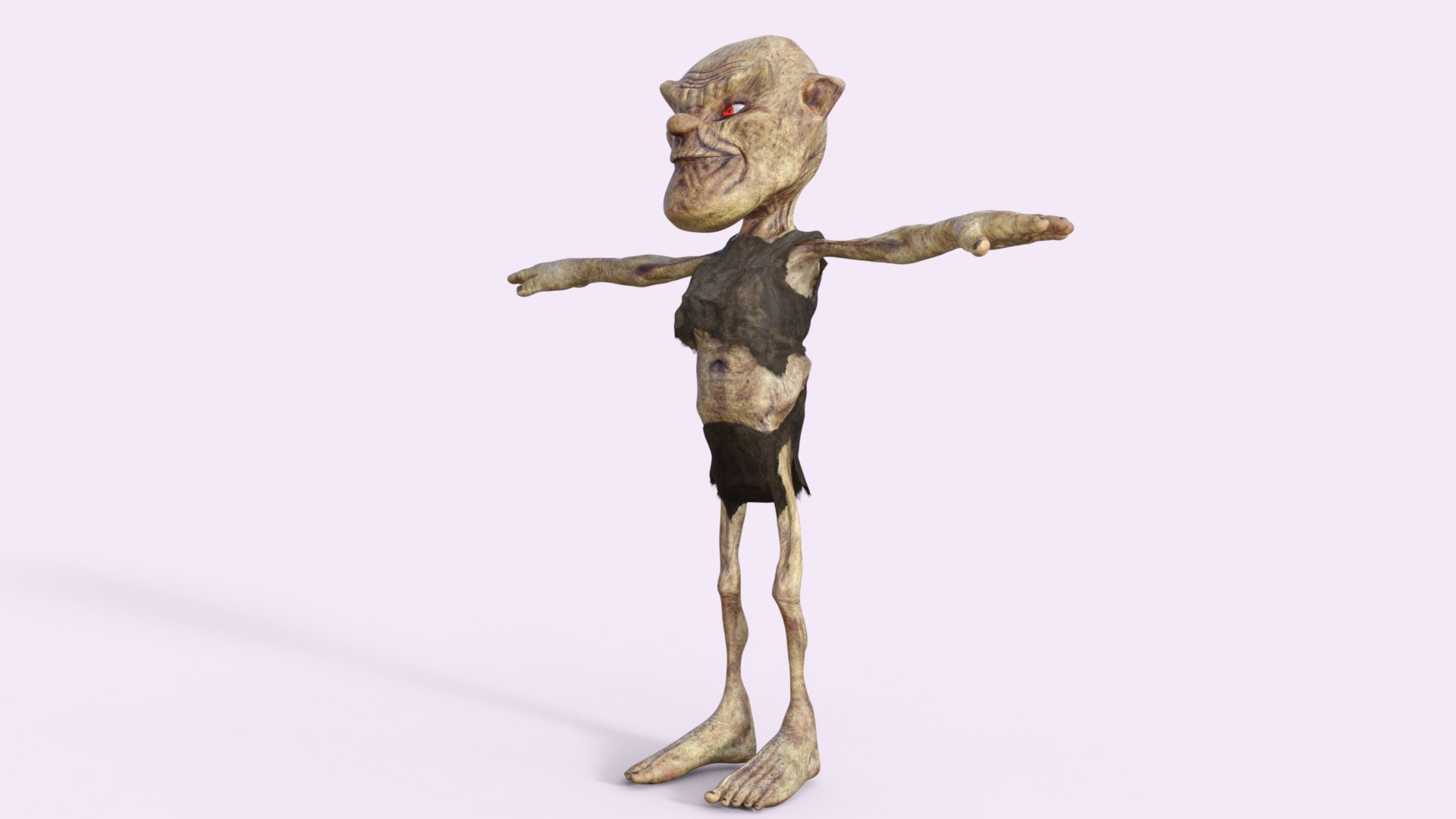 Scary Zombie Rigged 3D Model - TurboSquid 2205753