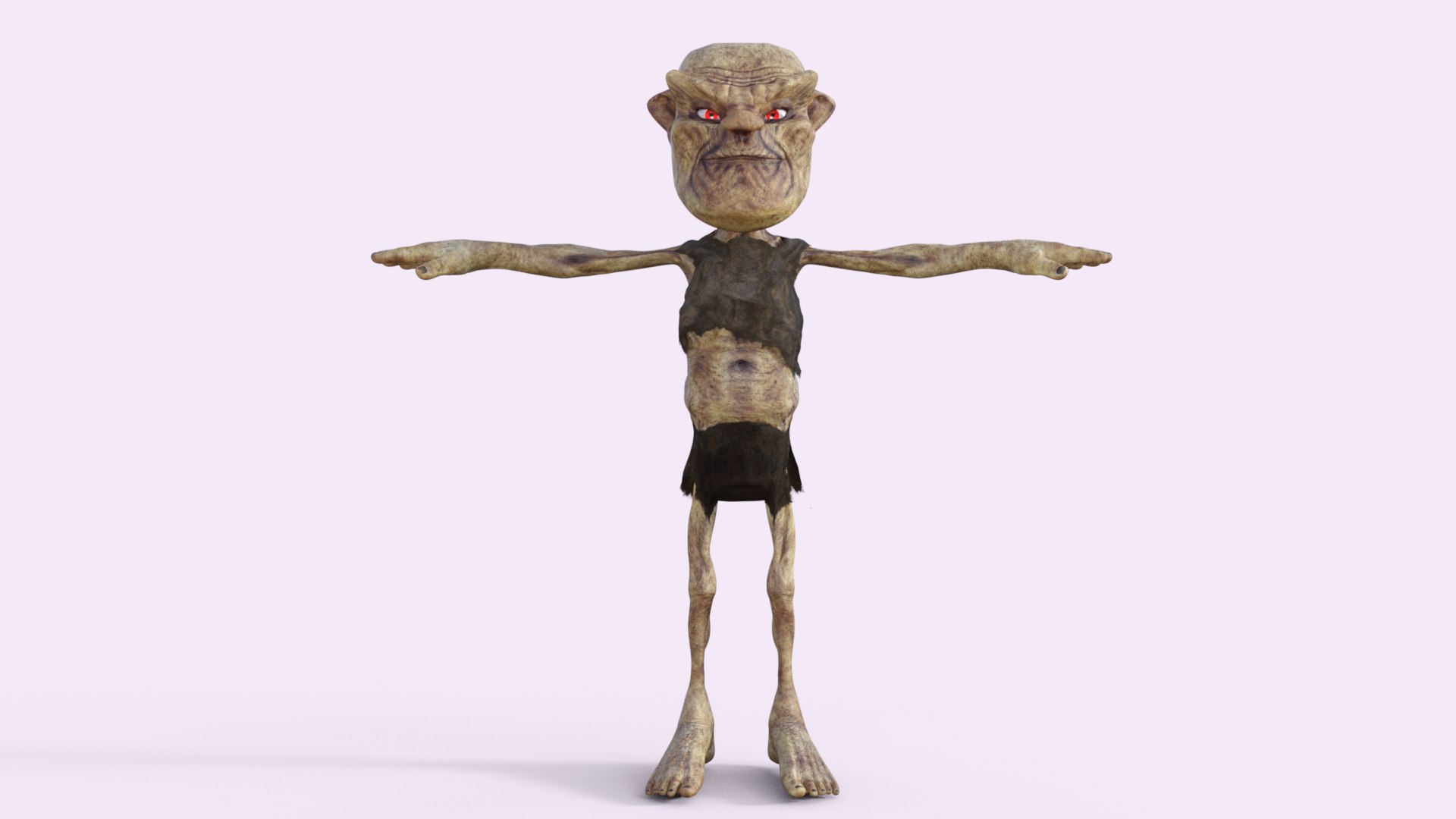 Scary Zombie Rigged 3D Model - TurboSquid 2205753