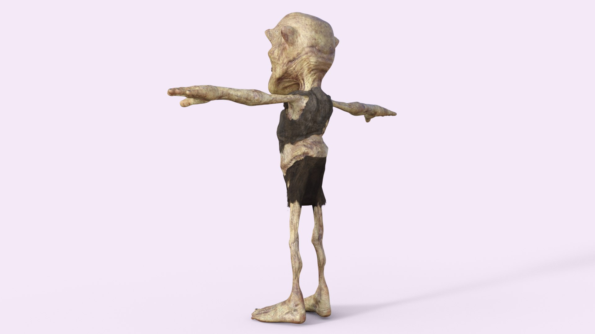 Scary Zombie Rigged 3D Model - TurboSquid 2205753