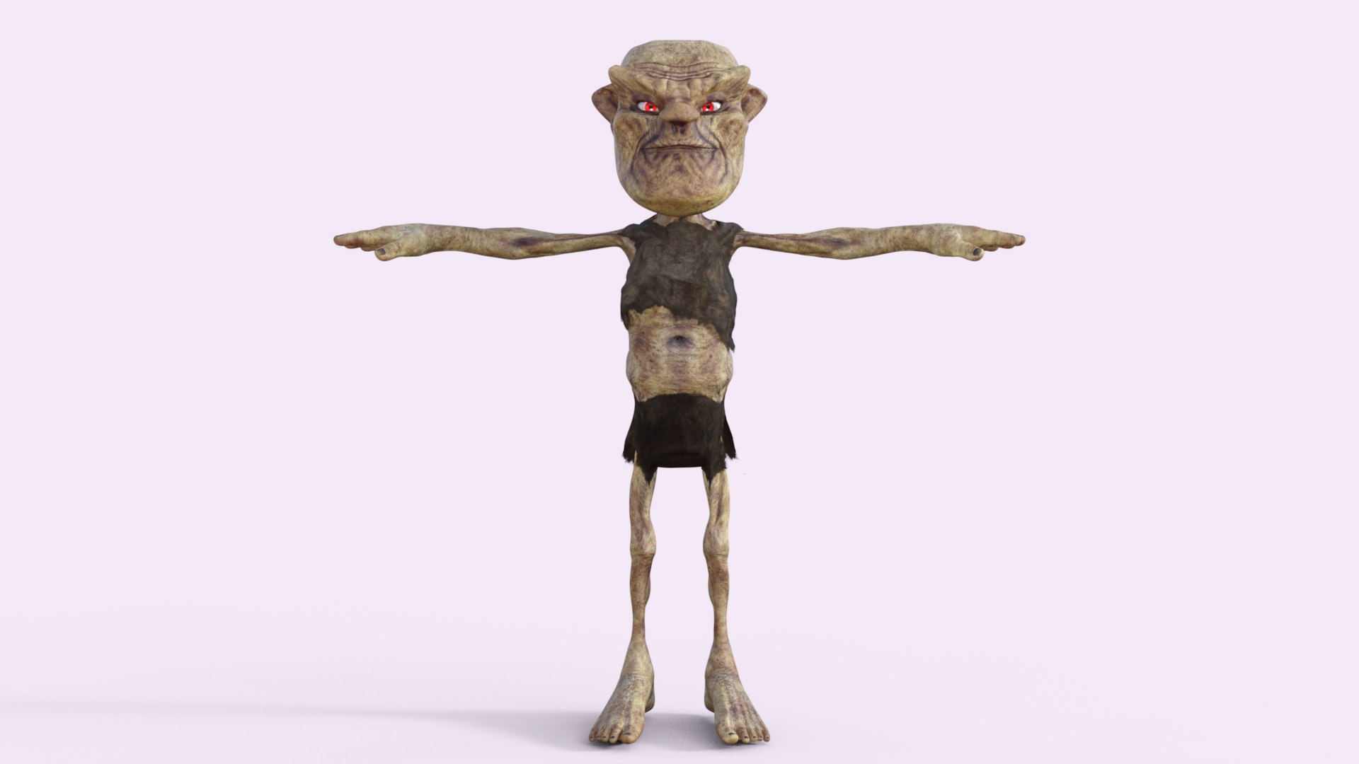 Scary Zombie Rigged 3D Model - TurboSquid 2205753