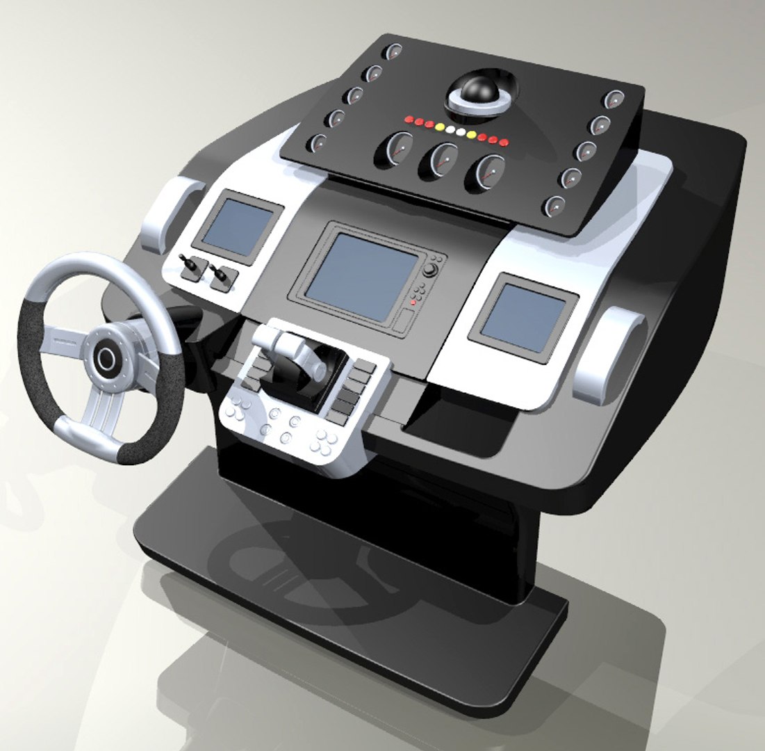 Dashboard Yachts Boats 3d Model
