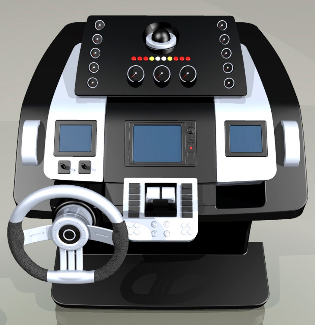 Dashboard Yachts Boats 3d Model