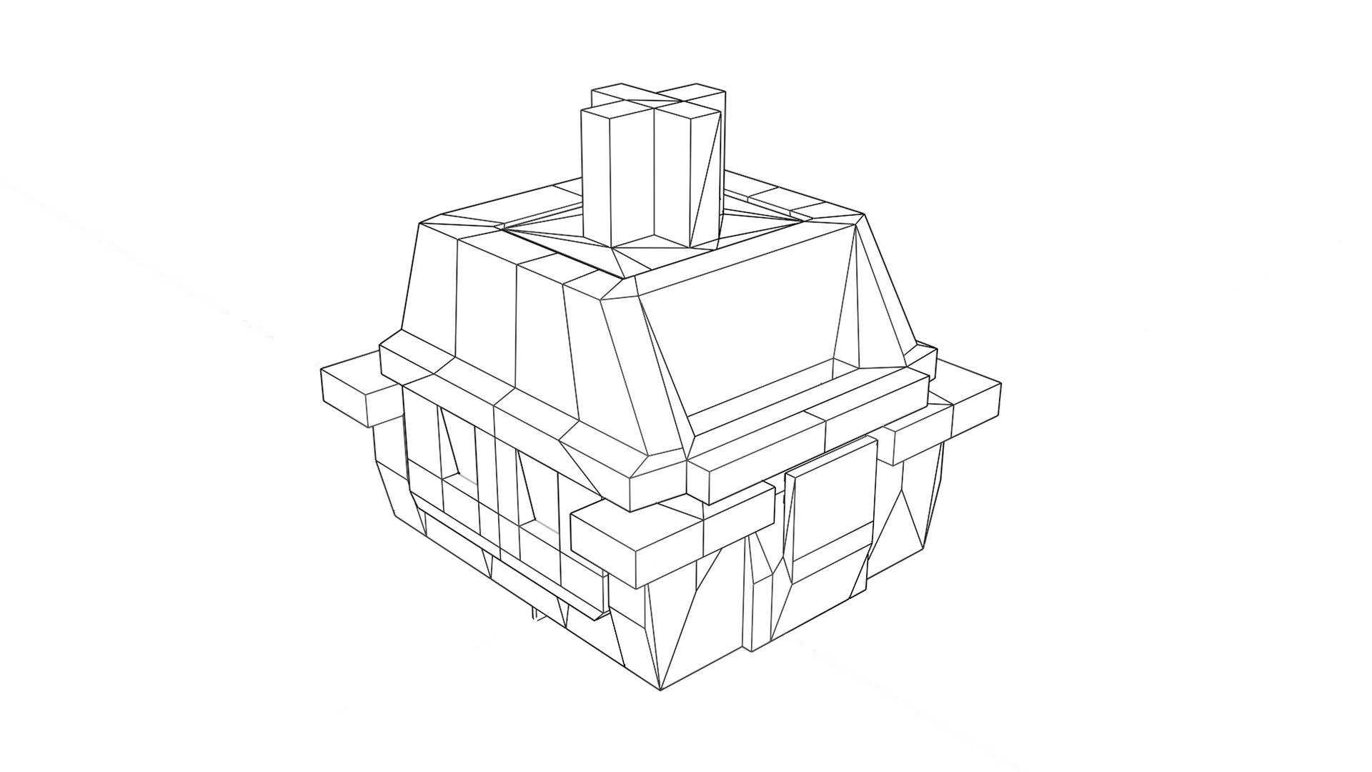 Mechanical Switch Model - TurboSquid 1940131