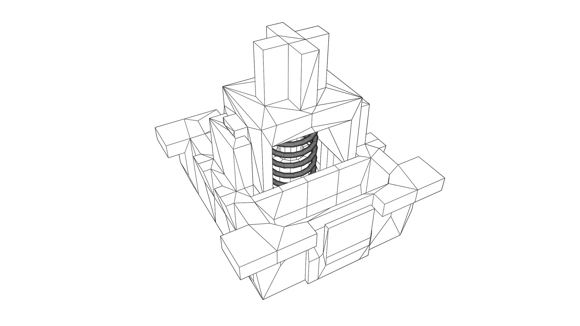 Mechanical Switch Model - TurboSquid 1940131
