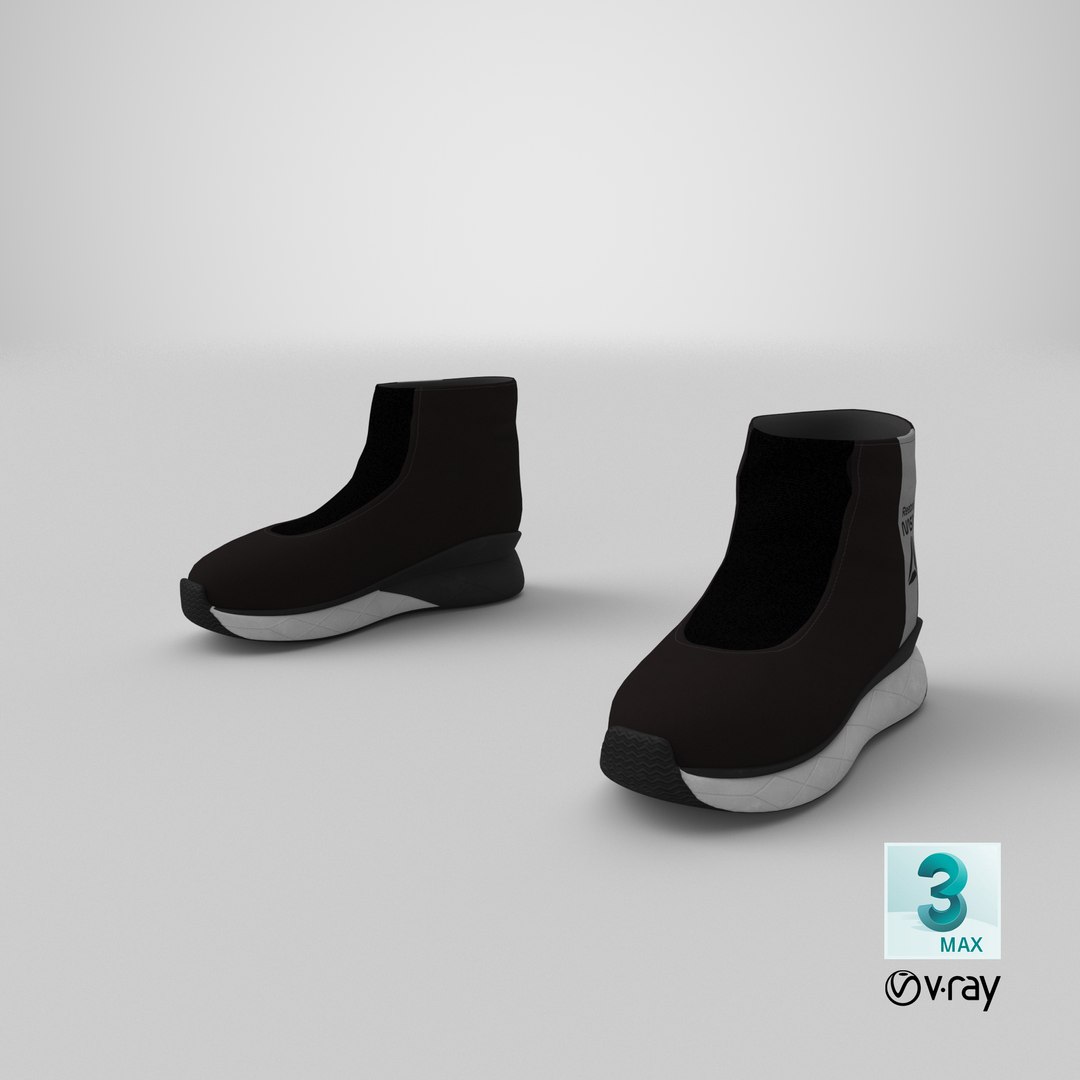 Nasa reebok boots model - TurboSquid 1565718