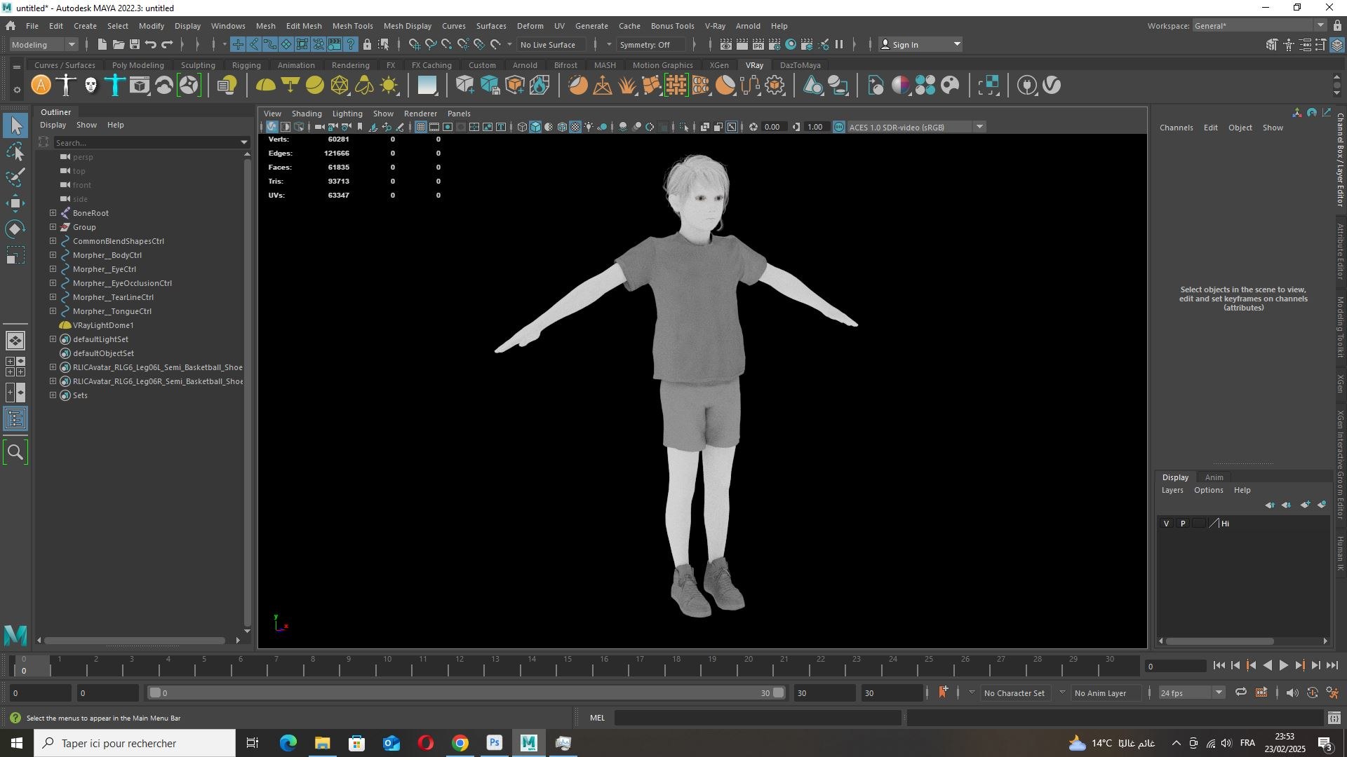Free 3D Free Rigged 3D Girl Character Game Animation Ready Model ...