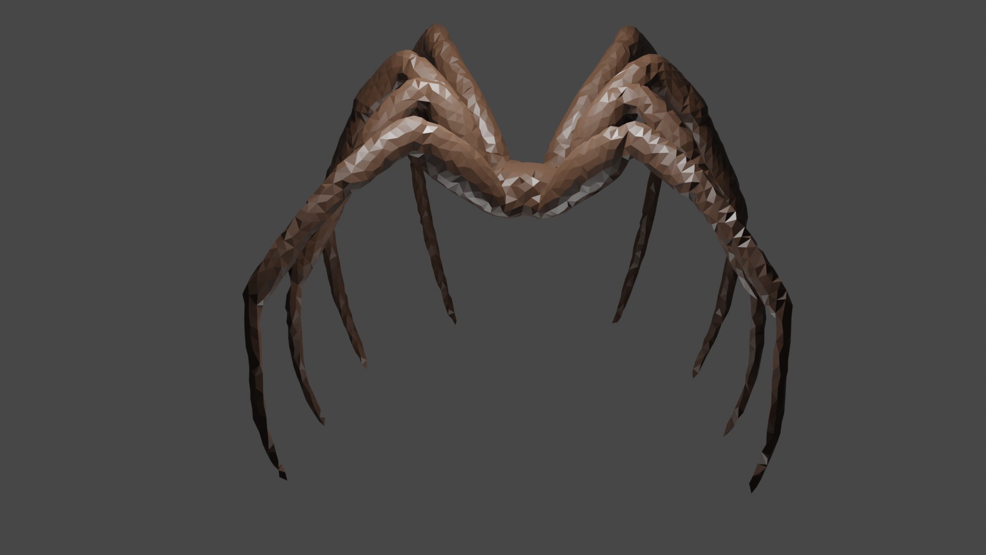 Low poly spider sculpture 3D model - TurboSquid 2152864