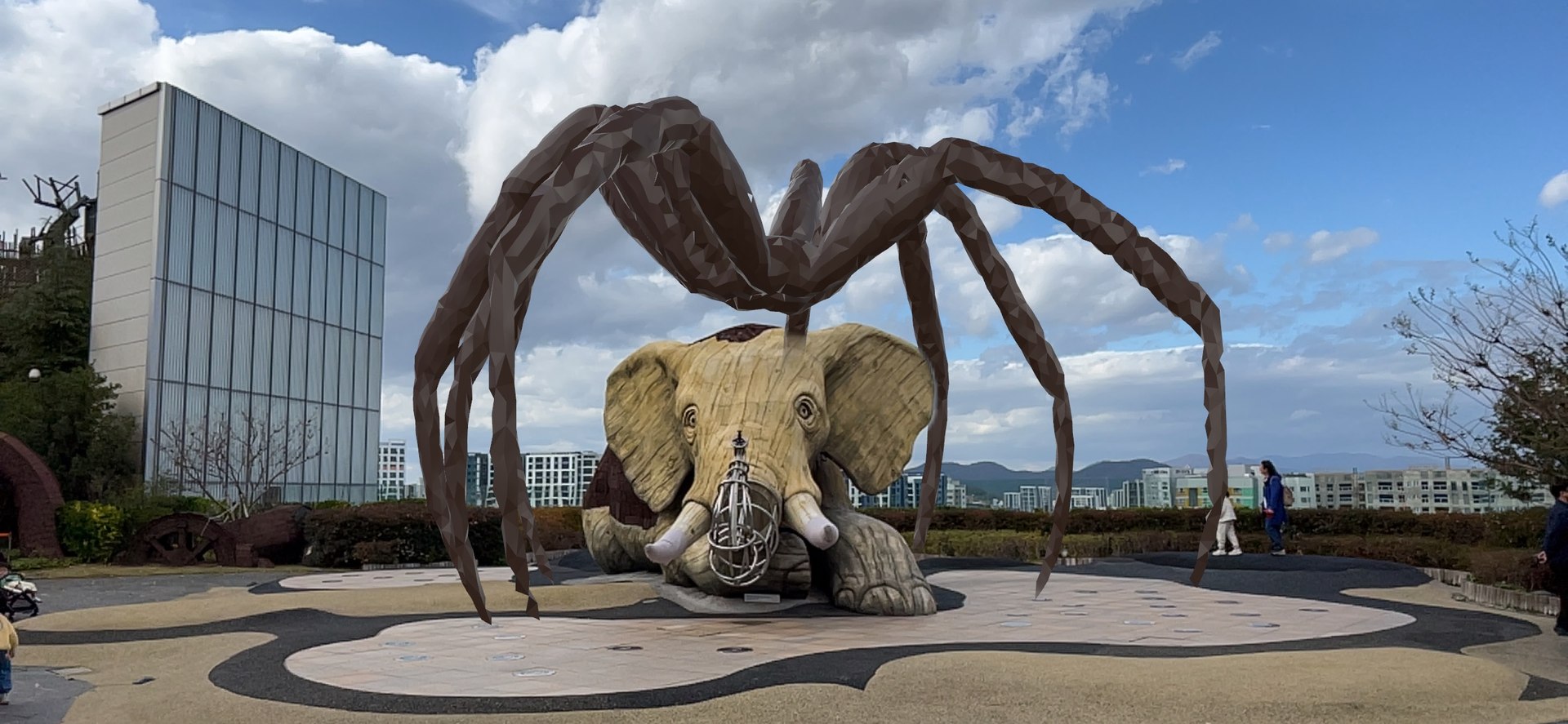 Low poly spider sculpture 3D model - TurboSquid 2152864