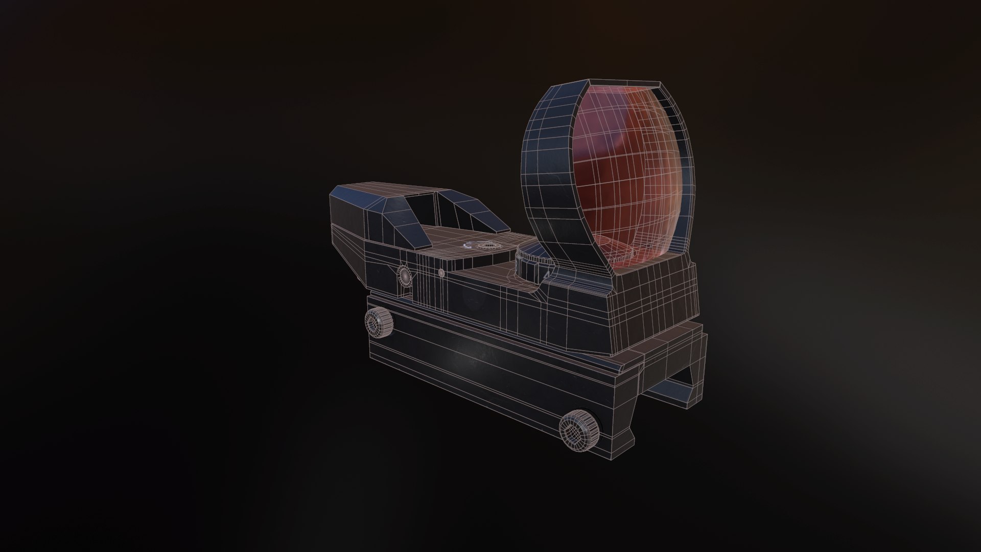 Reflex Scope 3D Model - TurboSquid 1319203