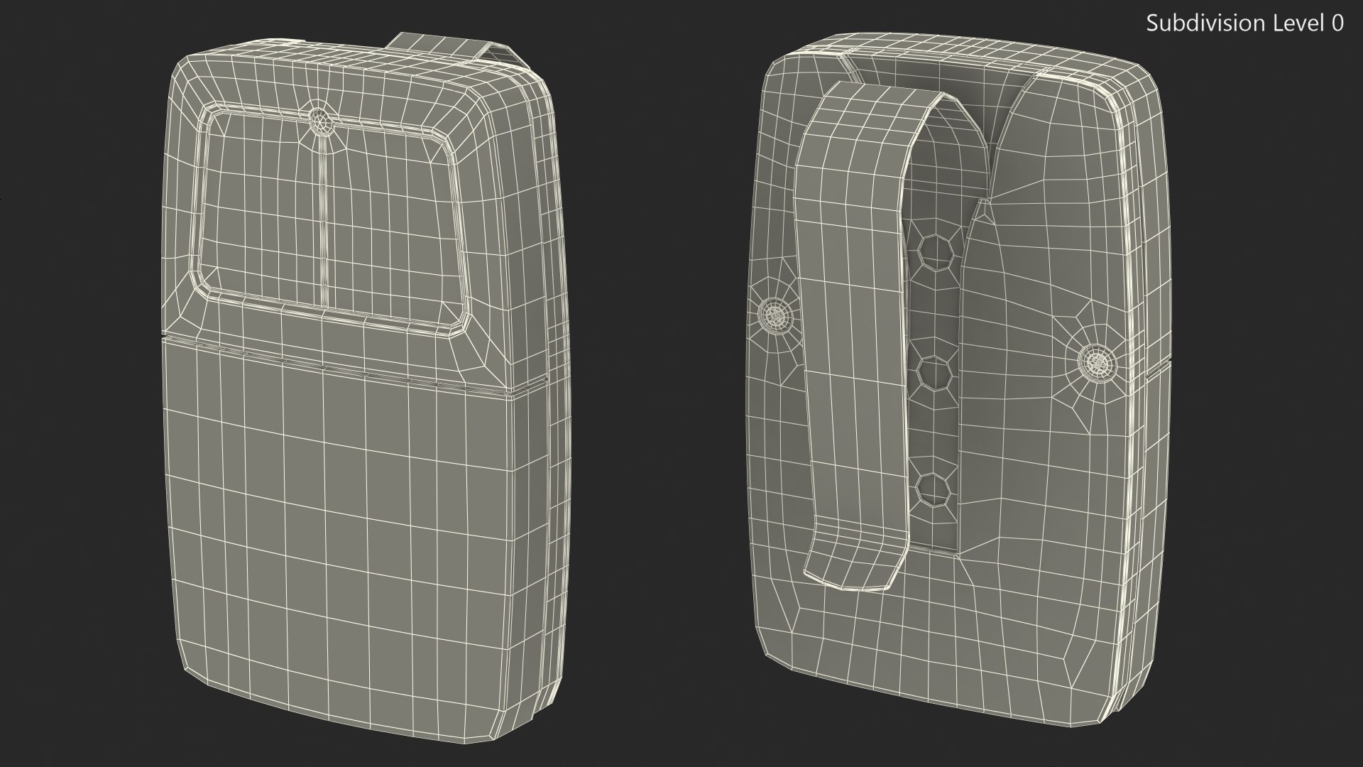 Garage Door Opener Remote 3D Model - TurboSquid 1835872