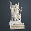 Ancient Statue Zeus 3d Model