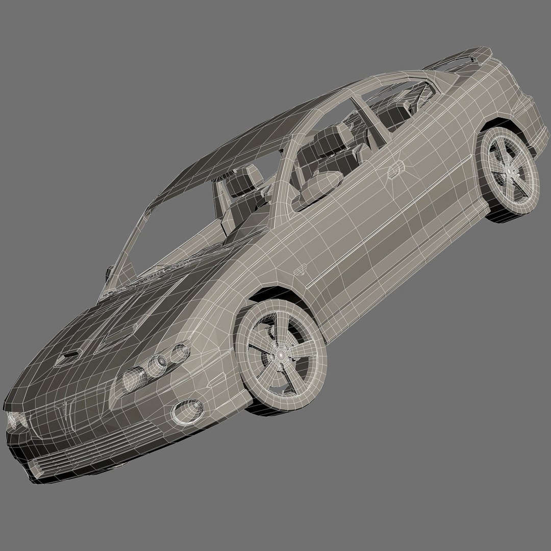 Pontiac Gto 2006 3d Model
