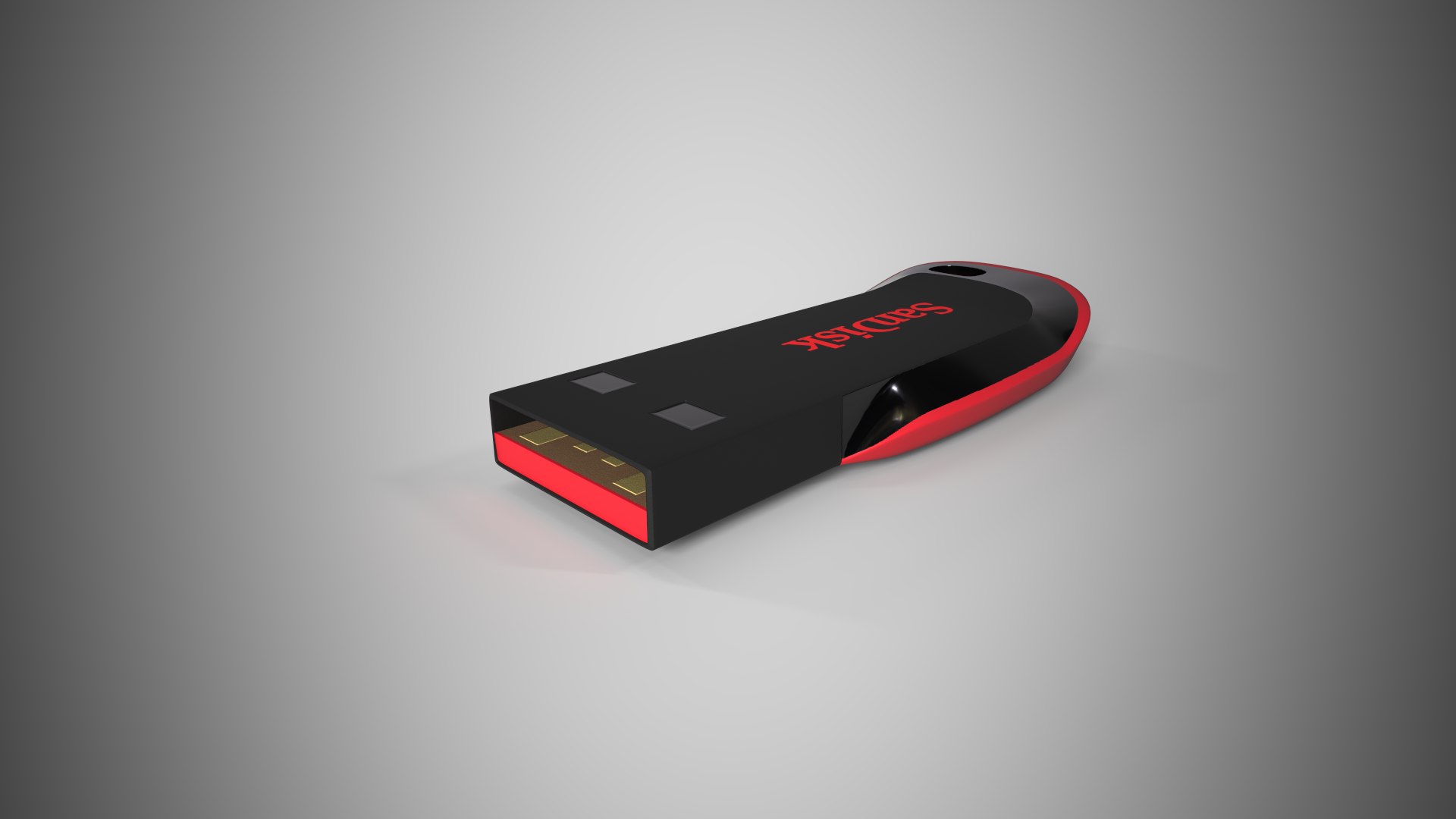 Digital Elegance Exquisite 3D Pendrive Model For Your Creative Vision ...