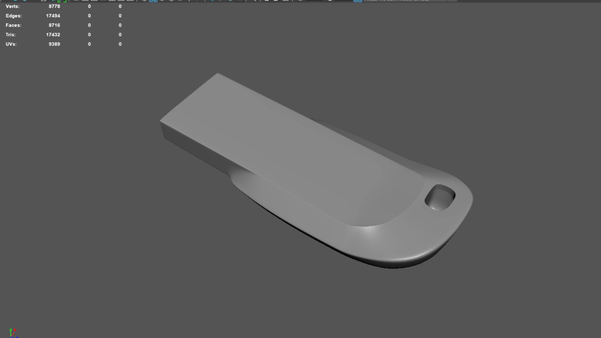 Digital Elegance Exquisite 3D Pendrive Model For Your Creative Vision ...