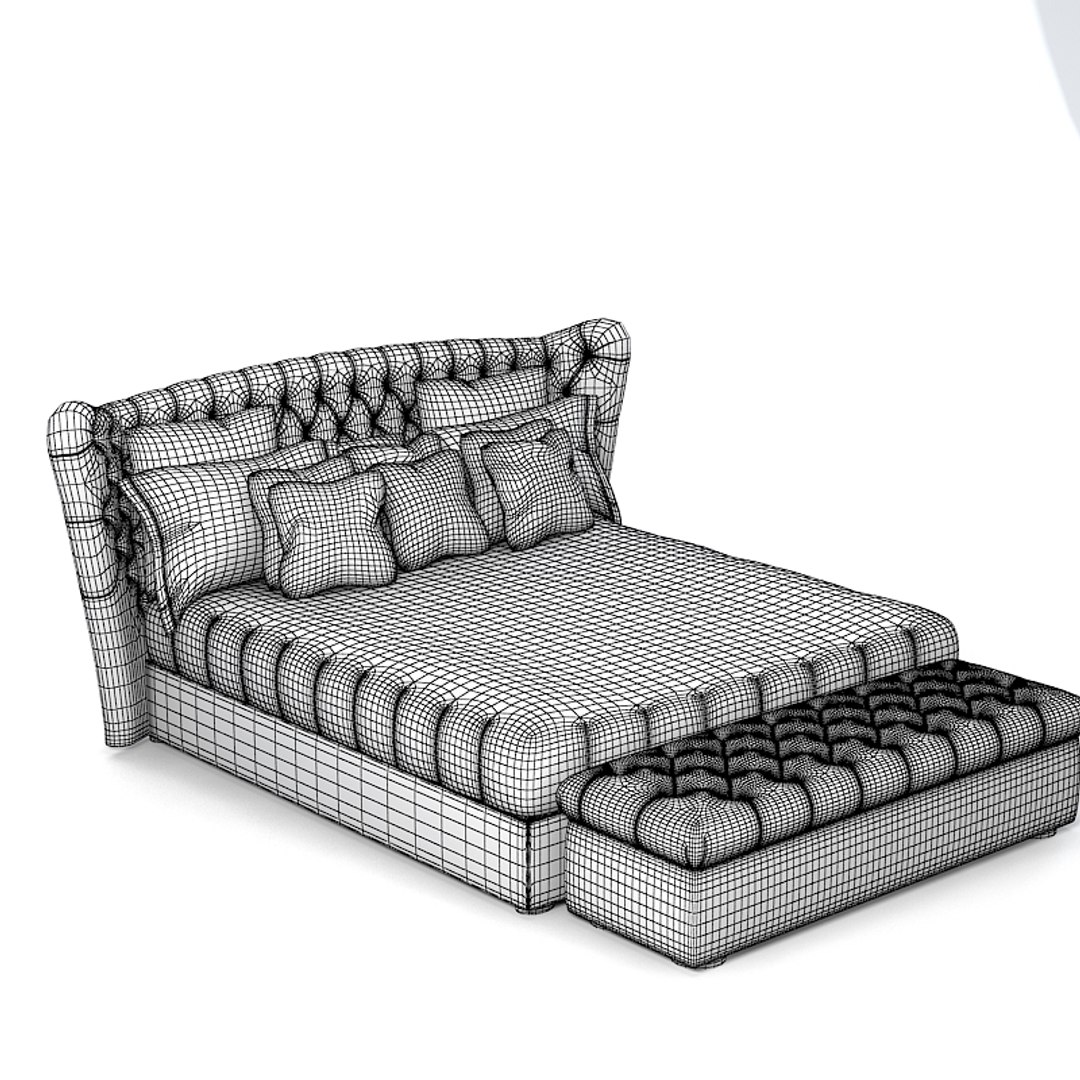 3d Promemoria Modern Bed