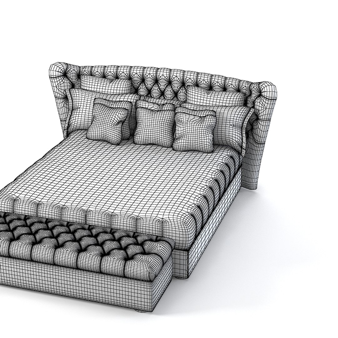 3d Promemoria Modern Bed