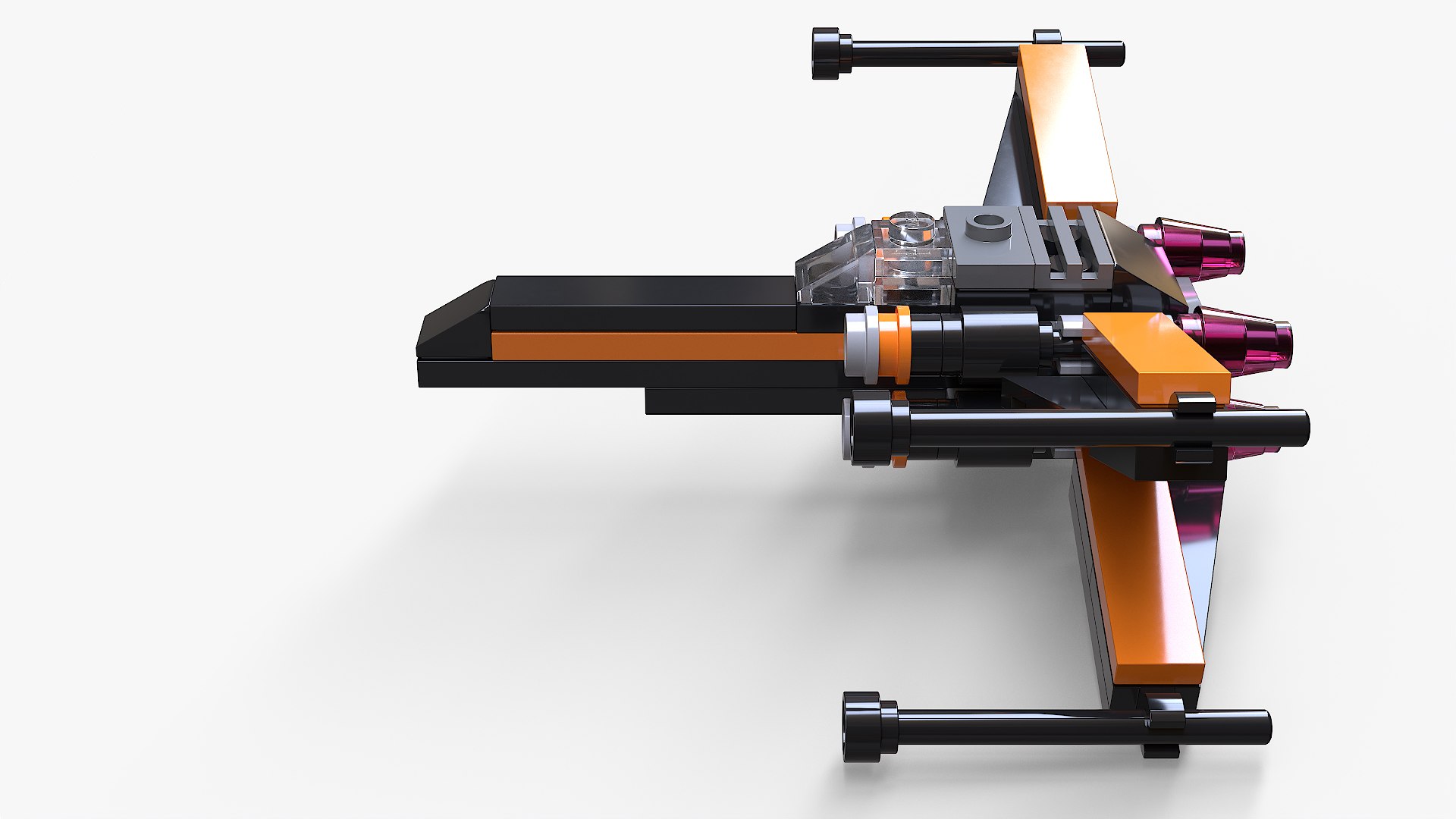 Lego Poe's X-Wing Fighter 3D - TurboSquid 1733619