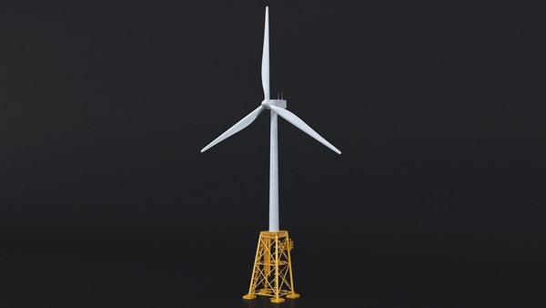 Offshore Wind Farm Collection II 3D model - TurboSquid 1879346